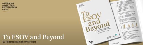 To ESOV and Beyond - Advertising Council Australia